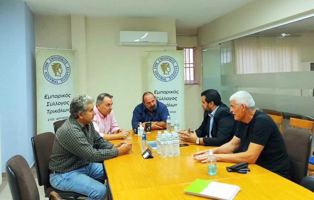 Στον Εμπορικό Σύλλογο ο Δήμαρχος Υψωνα Κύπρου