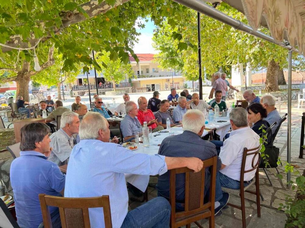 Στον Πλάτανο κοντά στον κόσμο της υπαίθρου η Μαρίνα Κοντοτόλη