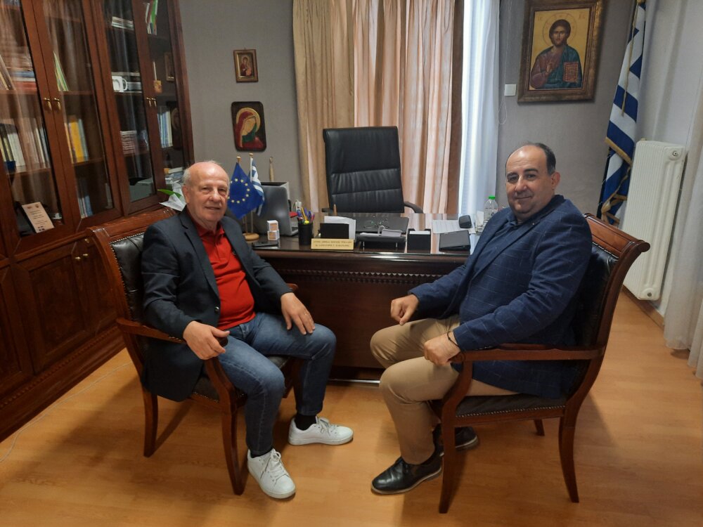 Σιμορέλης: Επίσκεψη στα γραφεία της Α’/θμιας και Β’/θμιας Διεύθυνσης ...