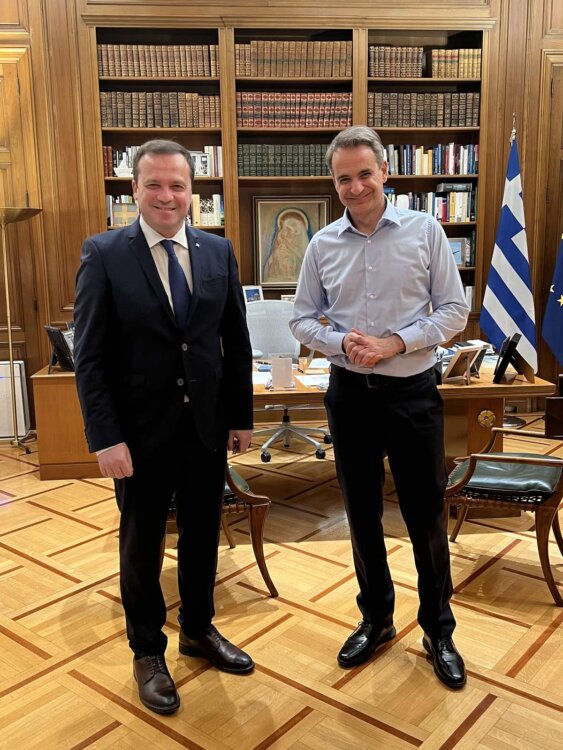 Τα αγροτικά επί τάπητος στην συνάντηση Λιούτα με τον πρωθυπουργό