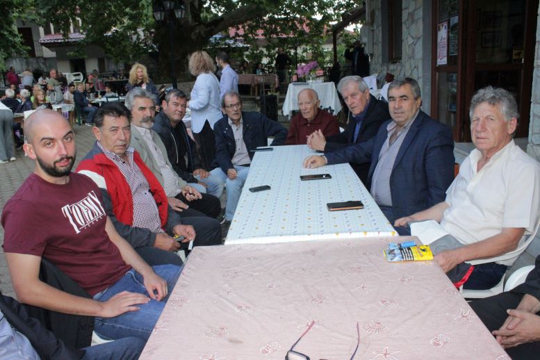 Στο Παχτούρι για τη «γιορτή πίτας» ο Κώστας Μαράβας