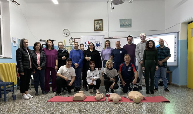 ΚΑΡΠΑ και Χρήση Αυτόματου Εξωτερικού Απινιδωτή στη Λυγαριά